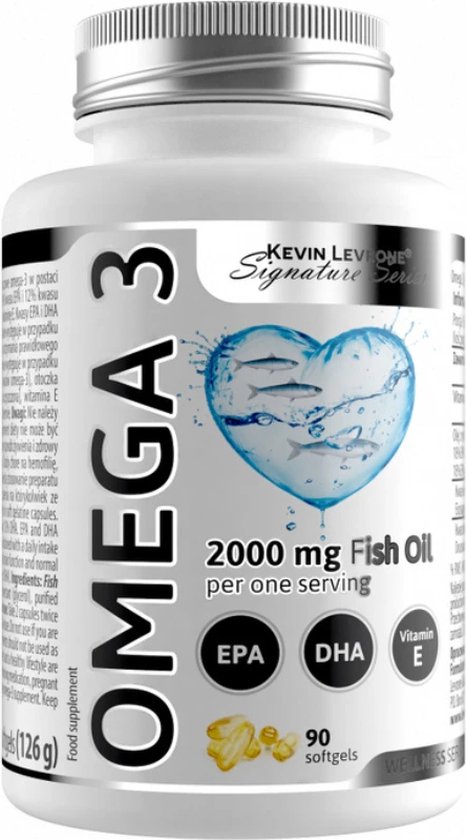 Kevin Levrone - Levrone Wellness Series Omega 3 - 90 capsules | bol