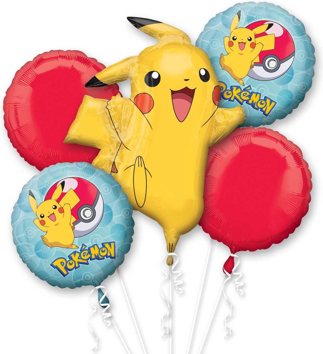 Pokemon – Ballon set – 5-Delig – Helium ballon – Folieballon ...