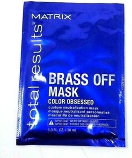 Matrix Masker Total Results Brass Off Custom Neutralization Mask 30ml | bol