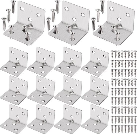 Hoekverbinders / kastverbinders/meubelverbinders/hoekverbi | bol