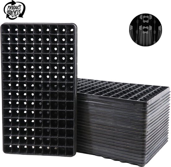 Plants by Frank | set van 20 WeCycle Kweektrays 54x31cm | Gerecycled ...