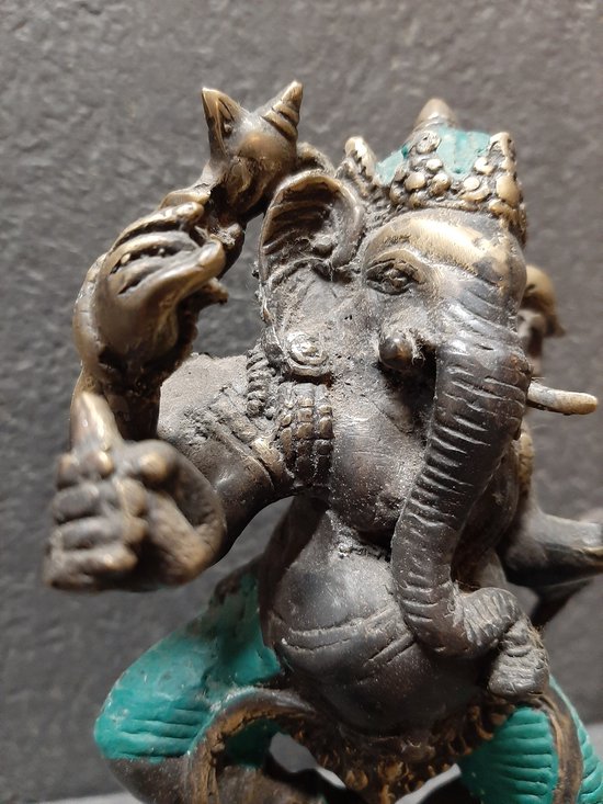 Statue en bronze de Ganesh/Ganapati/Inde/Asie | bol.com