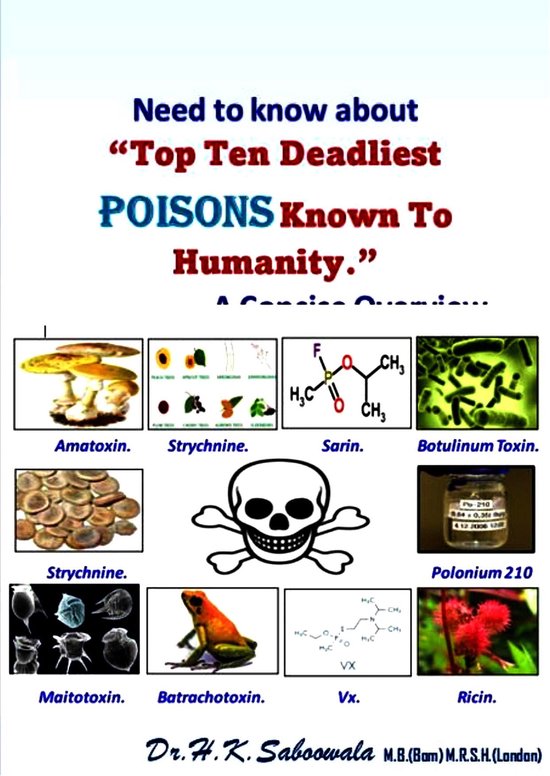Need to know about “Top Ten Deadliest Poisons Known To Humanity."A ...