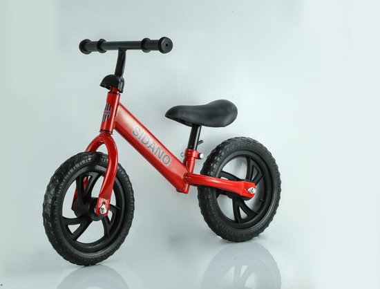 Loopfiets voor kinderen - rood afmetingen: 78 x 36.5 x 56 cm (L x B x H ...