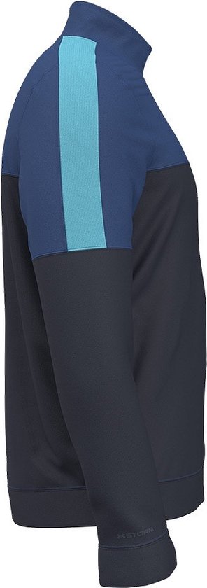 UA Storm Midlayer FZ-Midnight Navy / Blue Mirage / Glacier Blue | bol