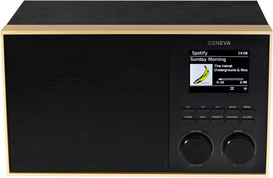 Geneva DeCon S internet, DAB+ en FM radio met Spotify en Bluetooth ...