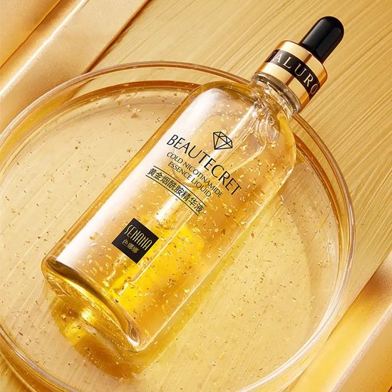 BEAUTECRET 24K Gold Niacinamide Essence Liquid - Nourrit en profondeur ...