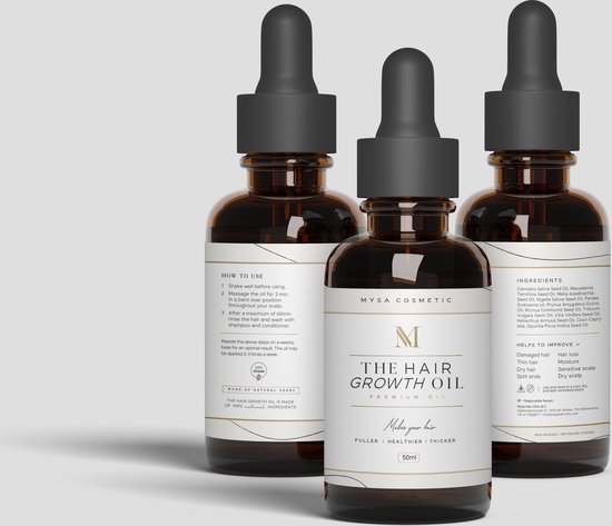 MYSA® Premium Hair Growth Oil 50 ML | bol.com