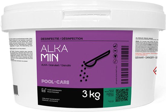 Pool-Care - Alka min granulaat 3 kg - Zwembad - Poeder | bol.com