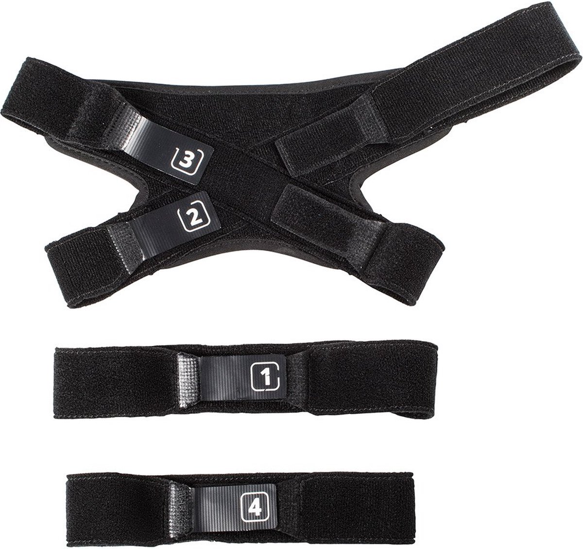 Leatt Kit Straps C-frame Carbon Pair Zwart S-M | bol.com