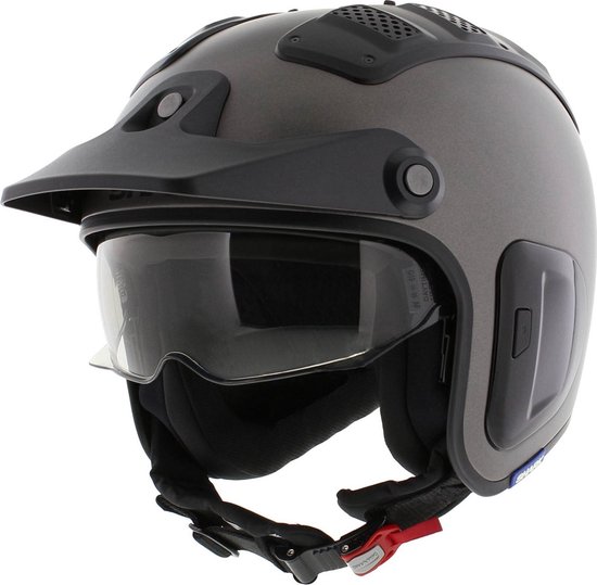 Shark X-Drak 2 mat antraciet trial helm M - Motorhelm Scooterhelm | bol