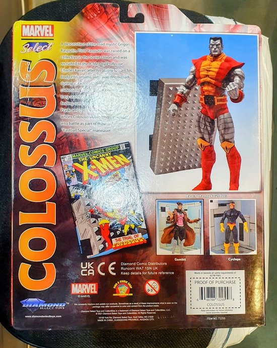 DIAMOND SELECT TOYS Marvel Select: Colossus Action Figure | bol.com