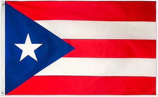 VlagDirect - Puerto Ricaanse vlag - Puerto Rico vlag - 90 x 150 cm. | bol