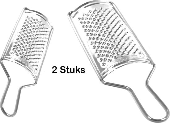 2 Stuks 1211- Professional Rasp - Fijne Rasp - RVS | bol