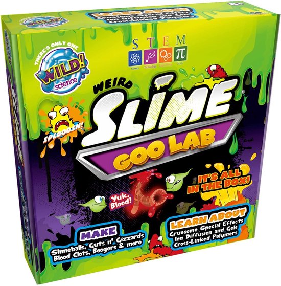 Wild Science - Slime Goo Lab Fabriquez votre propre Slime | bol.com