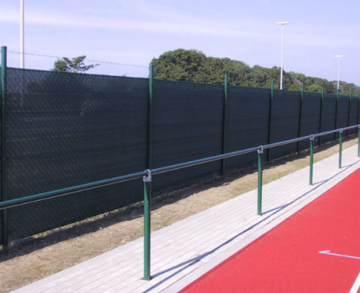 NK Filet de clôture op rol 1,80m x 50m bleu 15% perméable au vent | bol.com