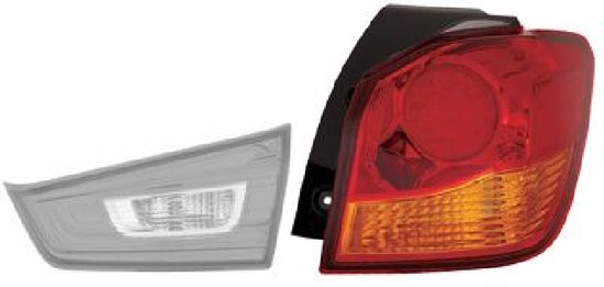 VanWezel 3201922 - Feu arrière droit pour Mitsubishi Asx de 2010 à ...