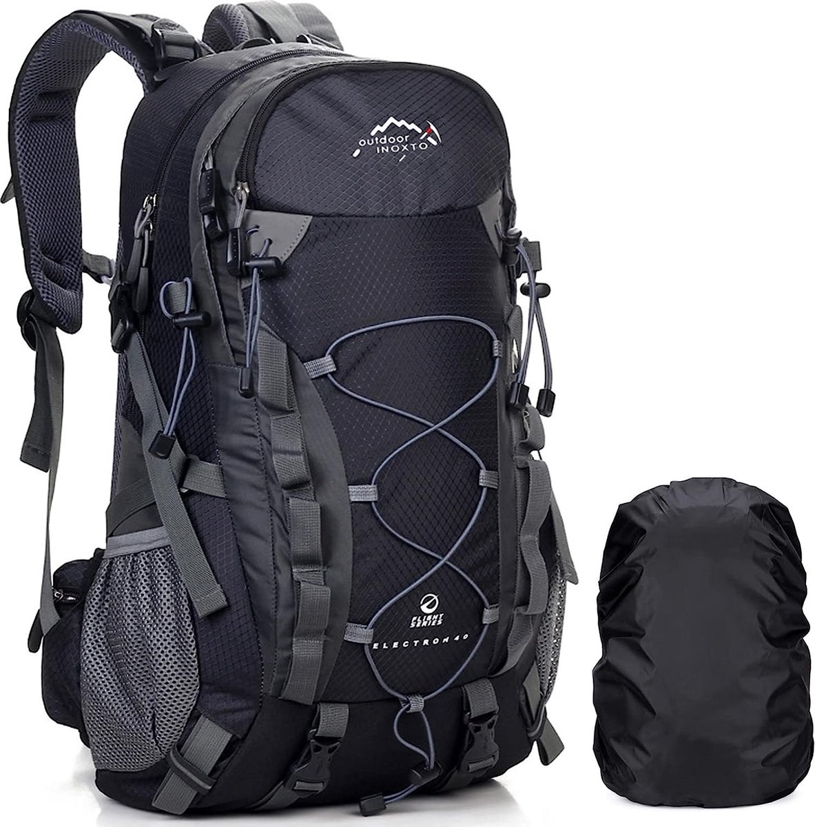 Reisrugzak voor dames en heren, 40 liter, lichte trekkingrugzak voor ...