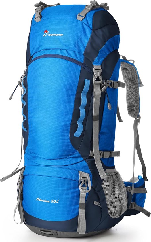 Goodivery ® Trekking Rugzak 80L voor Heren en Dames met Regenhoes voor ...