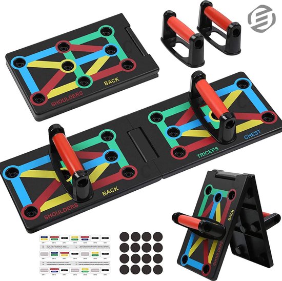 Equivera Push Up Bord - Push Up Board - Fitness Bord - Fitness Board ...