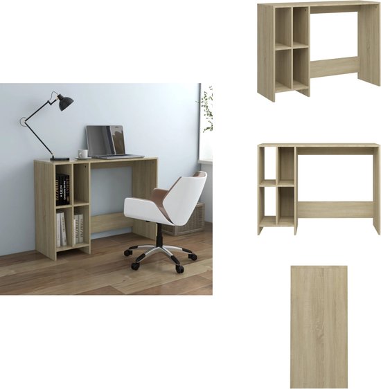 vidaXL Bureau - Bureaus - Tafel - Tafels - Bureau 102,5x35x75 cm ...