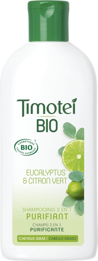 Timotei Shampoo - 250ml - bio eucalyptus & limoen 2in1 | bol