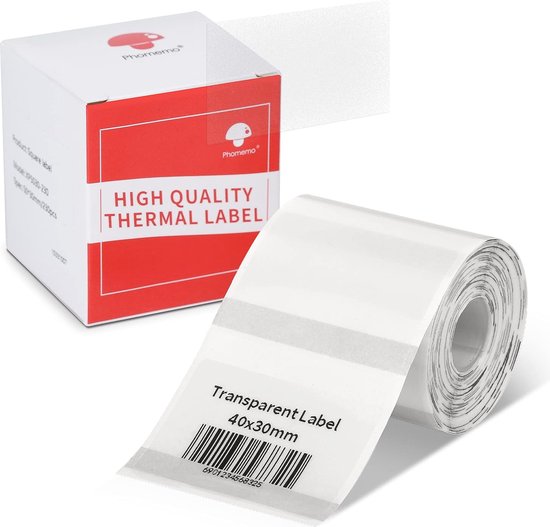 Multifunctioneel transparant thermisch label - Zelfklevende etiketten ...