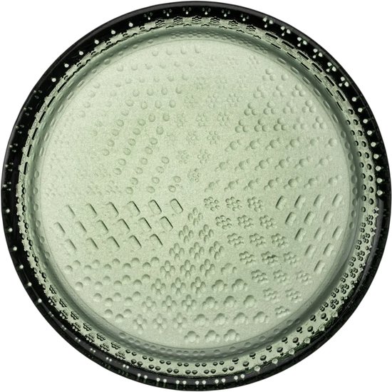 Iittala Oiva Toikka Tundra plat bord D15,4cm dennen groen | bol