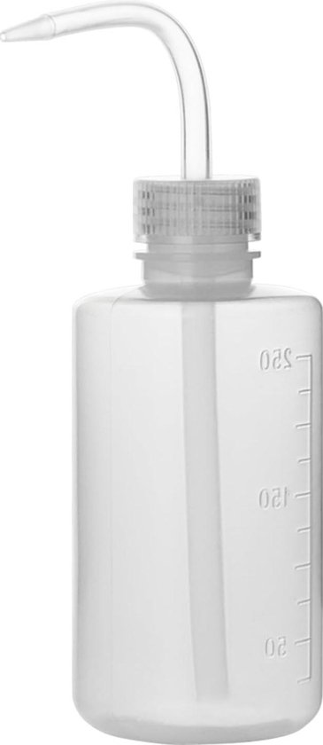 Chemical Safety Lab Squeeze Bottle - LDPE Plastic - 250ml - Narrow ...