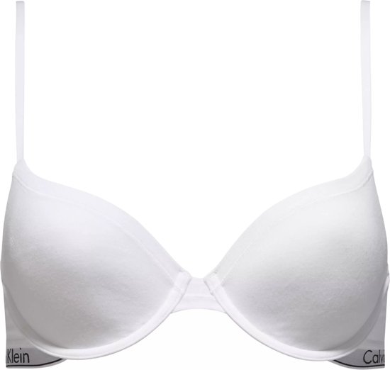 Calvin Klein dames Modern Cotton T-Shirt bra - T-shirt BH - wit - Maat ...