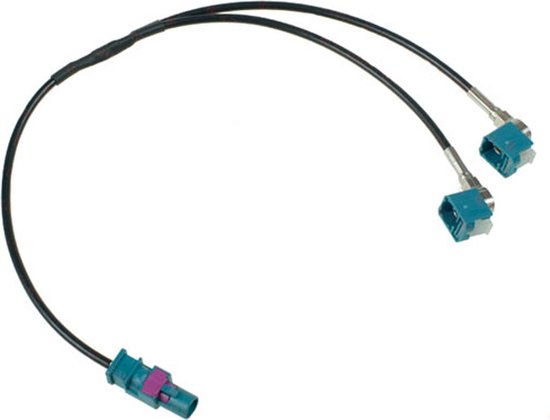 Fakra adapter male --> dubbel female | bol