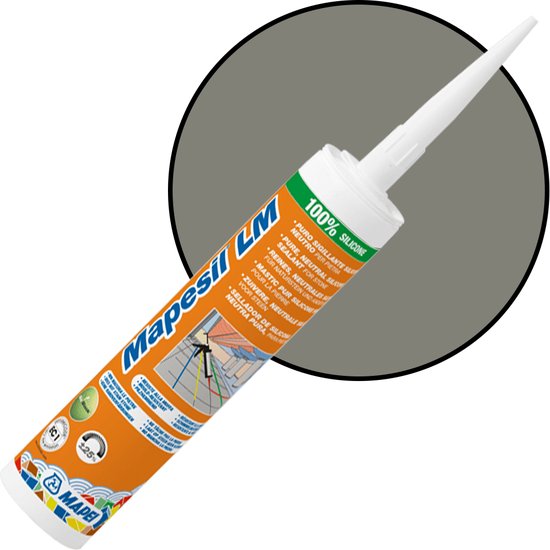 MAPEI Mapesil LM Siliconenkit - Voor Afdichten Van Voegen - Natuursteen ...