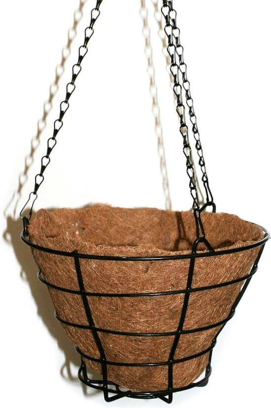 Hangende Kokosnoot Plantenbak 240mm Verticale Tuindecoratie Binnen-Buiten Manden... | bol
