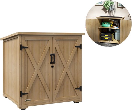 Tuinkast Hout - Tuinkist - Tuinkasten voor Buiten - Tuinberging ...