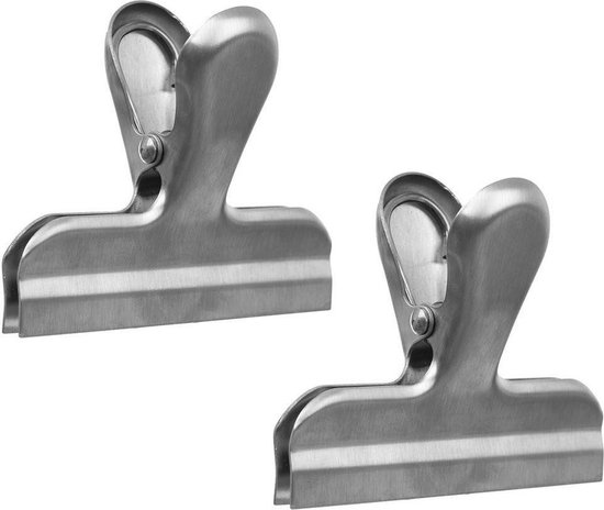 Sluitclips 2 stuks - Zakclips - Vershoudclips | bol