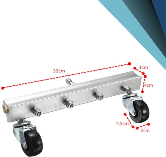 FvT® Bodemreiniging Auto - Onderkant wassen voor Kärcher K2-K7.13 | bol