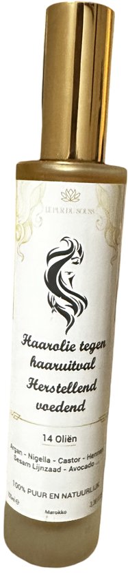 Haarolie Tegen Haaruitval – 100% Natuurlijk & Herstellend | 100ML | Met ...