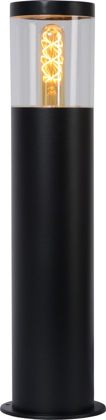 Lucide FEDOR - Sokkellamp - 1xE27 - IP44 - Zwart | bol