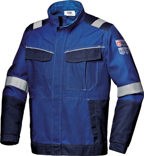SIR SAFETY POLYTECH PLUS 2/2 JACKET Werkjas Heren, Royal/Blauw - Dubbel ...