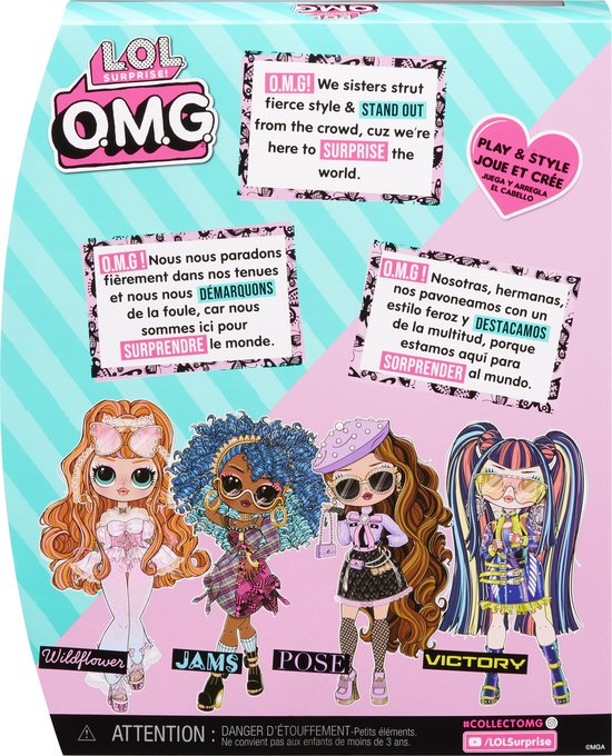 L.O.L. Surprise! OMG Core - 25 cm - Wildflower - Met accessoires ...