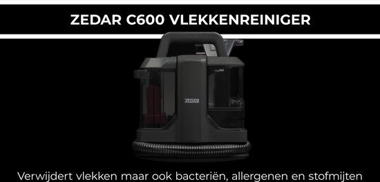 Zedar Vlekkenreiniger - Tapijtreiniger - Krachtig & Draagbaar - C600 | bol