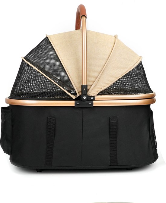 Inkapbare Hondenbuggy / 2 in 1 Hondenbugy Snow tot 15kg - Transporttas & Hondenbuggy -... | bol