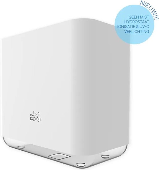 Progenion Smart PR-860 Luchtbevochtiger Zonder Stoom - Met UV en ...