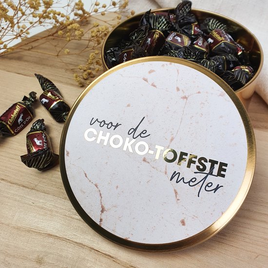 Blikken doos - Bewaardoos - Meter - GRATIS 400g VULLING - Meter cadeau ...