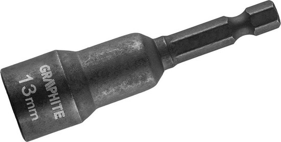 Magnetische bit - 13mm - 1/4" - S2 staal | bol