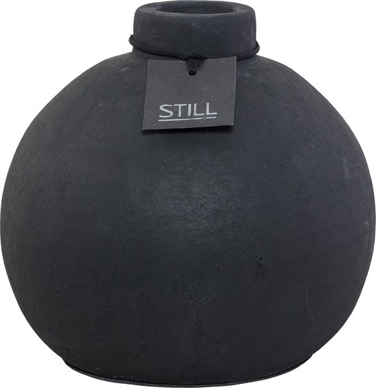 STILL - Vaas - Kendil - Black Series - Zwart - 24 x 22 cm | bol