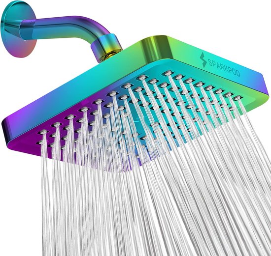 Vaste douchekop - Hogedrukregen - Luxe moderne uitstraling - Eenvoudige ...