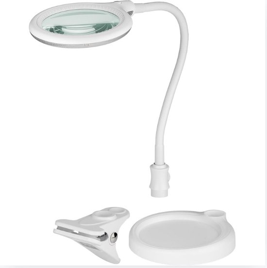 Vloer Loeplamp - Met Verlichting - Verstelbaar - Met Standaard ...