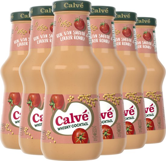Calvé Saus - Whisky Cocktail - lekker bij al je snacks, de barbecue of ...