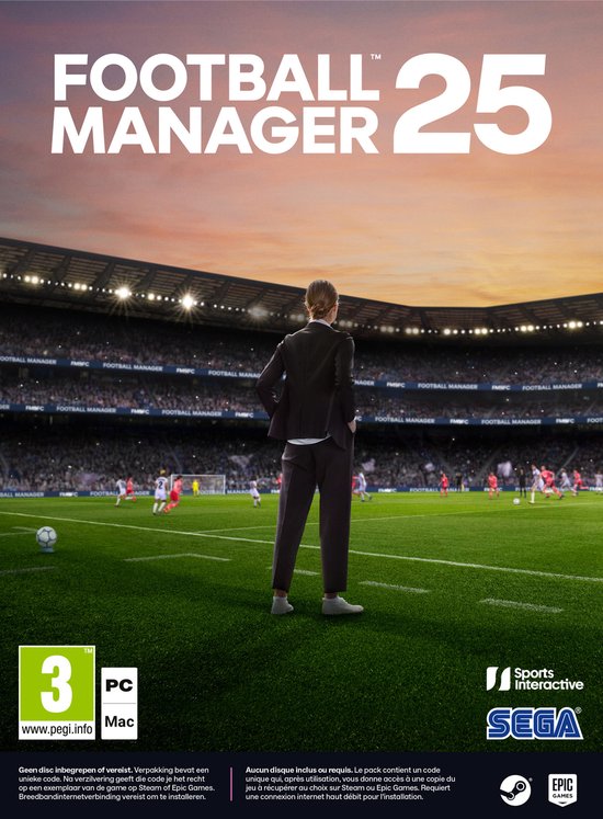 Football Manager 25 - PC - Code in box | Games | bol